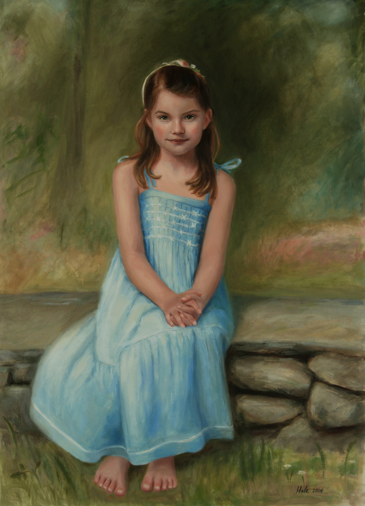 Portrait artist Sonia Hale, painted award winning portrait, family ...